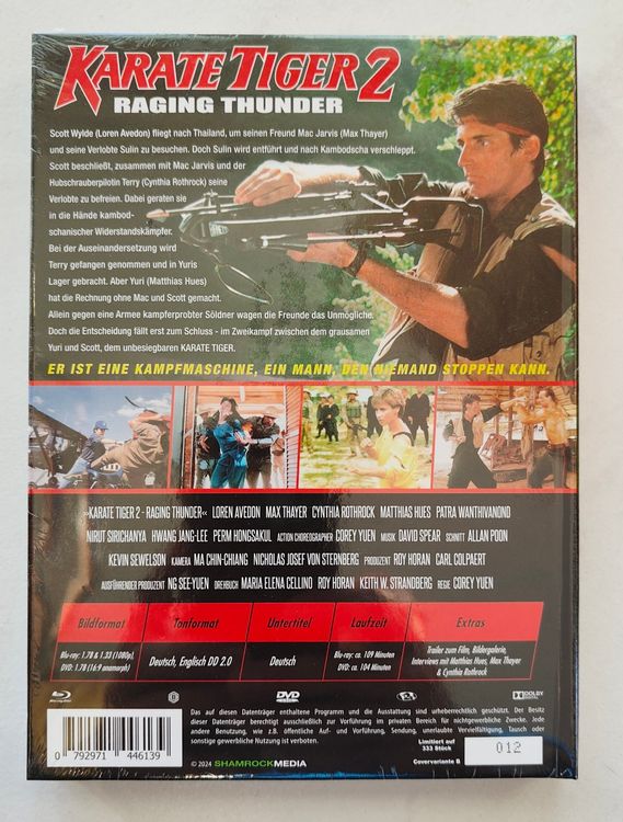Karate Tiger 2 - No retreat no Surrender 2 Mediabook CoverB | Kaufen auf Ricardo