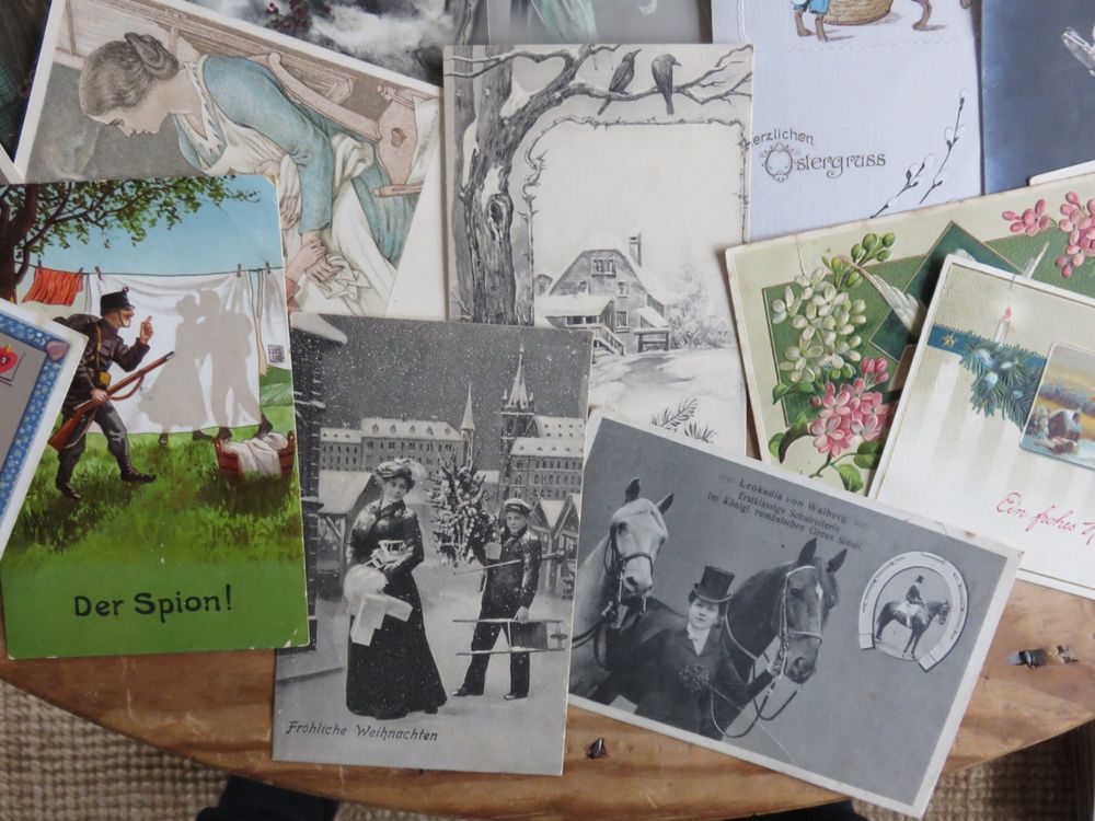 alte post-karten- kitschkarten (Gebraucht) in Bibern SO für CHF 50 ...