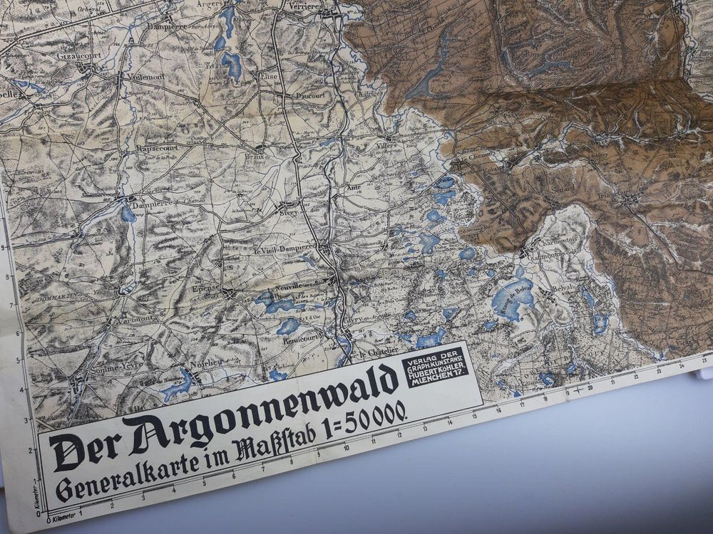 1.WK DE Generalkarte Argonnerwald | Kaufen auf Ricardo
