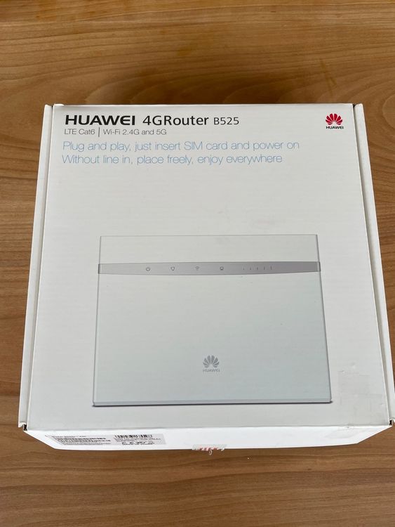 Huawei 4G Router B525 - WLAN Internet via Mobilfunk | Kaufen auf Ricardo