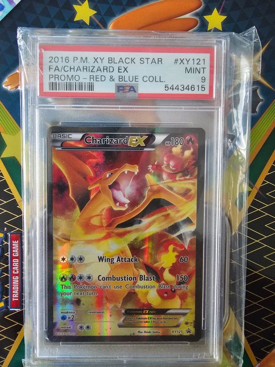 Charizard EX Glurak Black Star Promo XY PSA 9 ab 1.- | Kaufen auf Ricardo