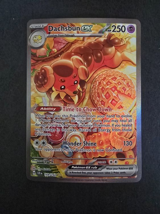 Pokemon Dachsbun ex EN 169/142 (Gebraucht) in triesenberg für CHF 25.9 ...