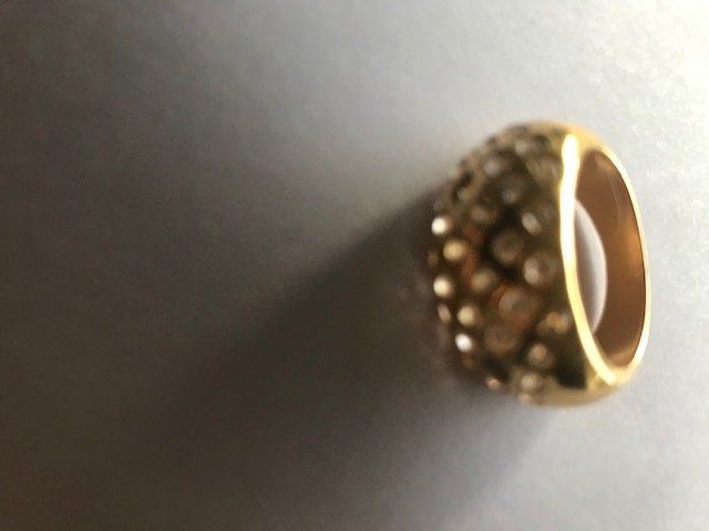 bague plaqué or -vermeil- poinÇon- | Kaufen auf Ricardo