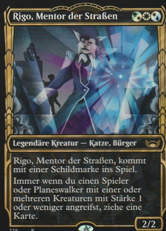 TCG Magic The Gathering MTG De SNC 329 Rigo, Mentor der Stra (Neu ...