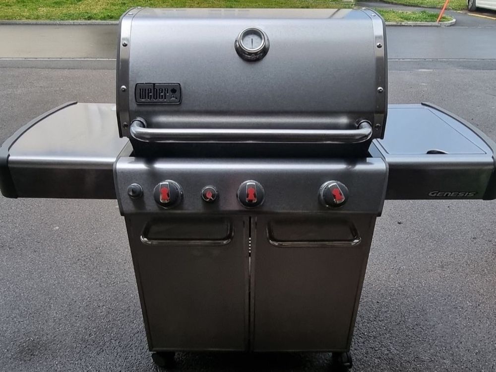 Gasgrill Weber Genesis S 330 GBS Edelstahl inkl. Gasflasche (Gebraucht ...