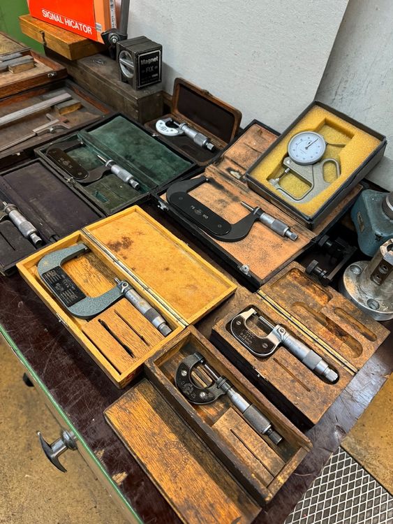 Messwerkzeuge Mikrometer Messuhr Messschieber Tesa Mitutoyo (Gebraucht ...