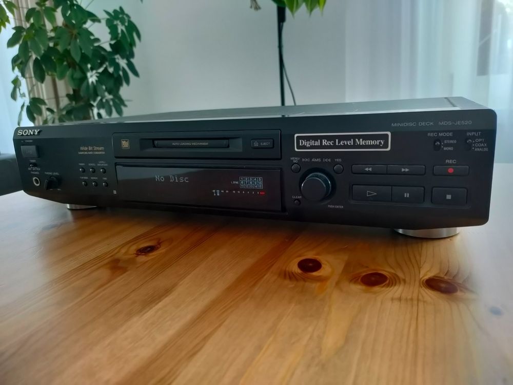 Sony MDS-JE520 - Minidisc Deck (Gebraucht) in Abtwil SG für CHF 73 ...