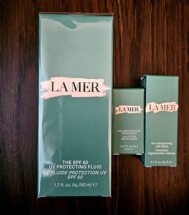 LA MER The SPF 50 UV Protecting Fluid 50ml (inkl. 2 Sample) | Kaufen ...