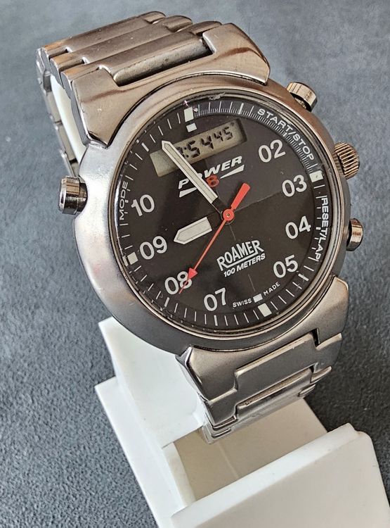 ROAMER POWER 8 Swiss Made Herrenuhr 37.3mm (Gebraucht) in Speicher für ...