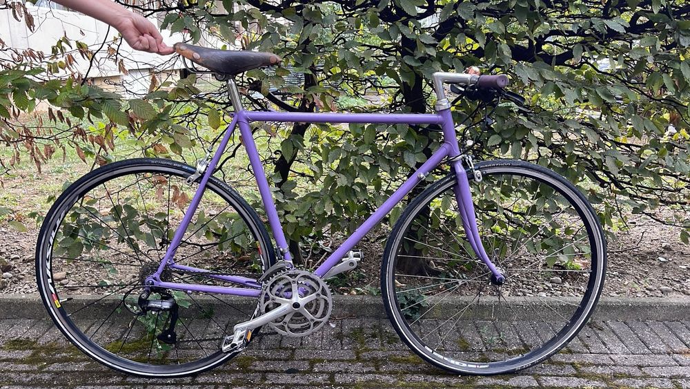 Vélo de course vintage violet (D'occasion) à La Croix-de-Rozon pour CHF ...