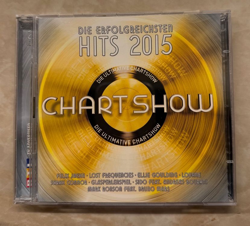 Chartshow - Die erfolgreichsten Hits 2015 - 2 CDs (Gebraucht) in ...