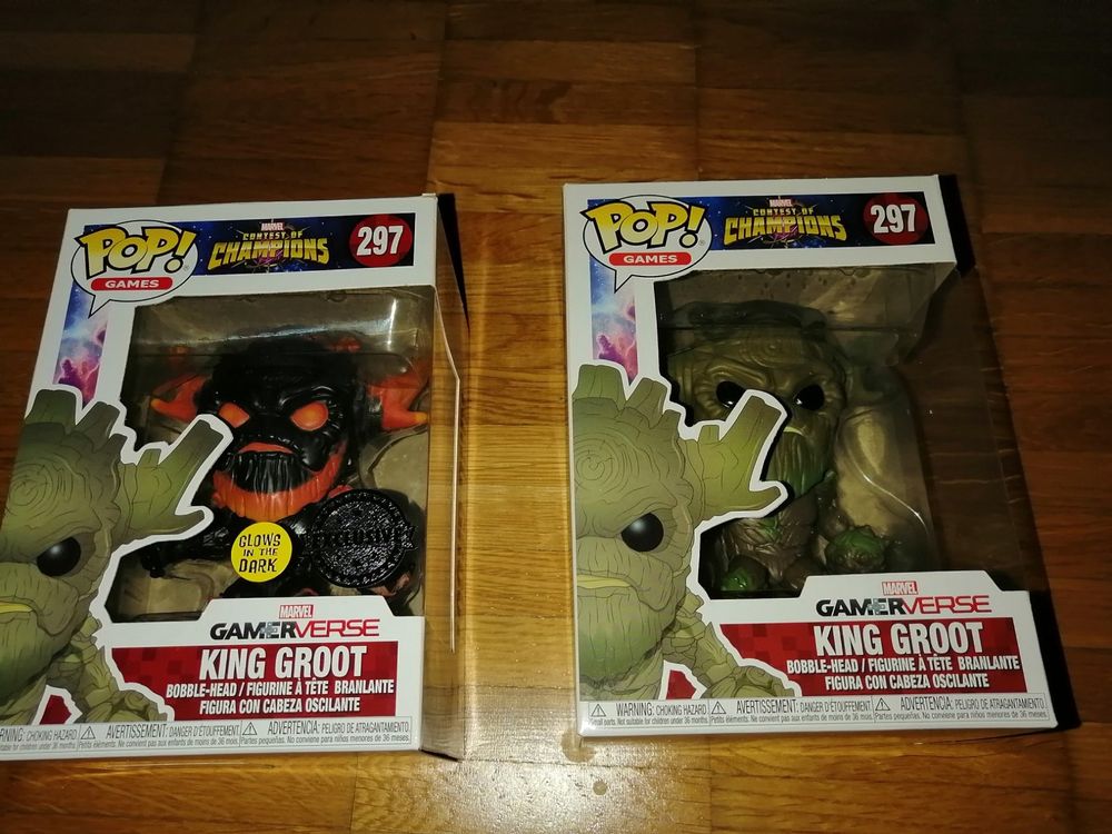 POP Games Gamer Verse 2x King Groot Nr.297 (Neu und originalverpackt ...
