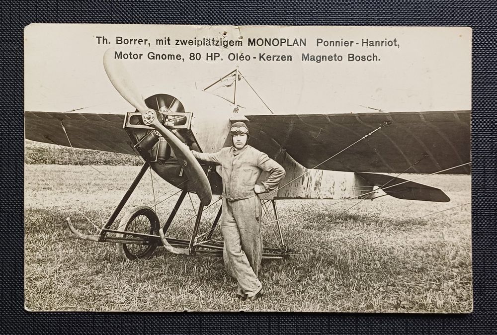 Original Aviatik AK 1913 Theodor Borrer FLUGZEUG ab 1 Fr. (Defekt) in ...