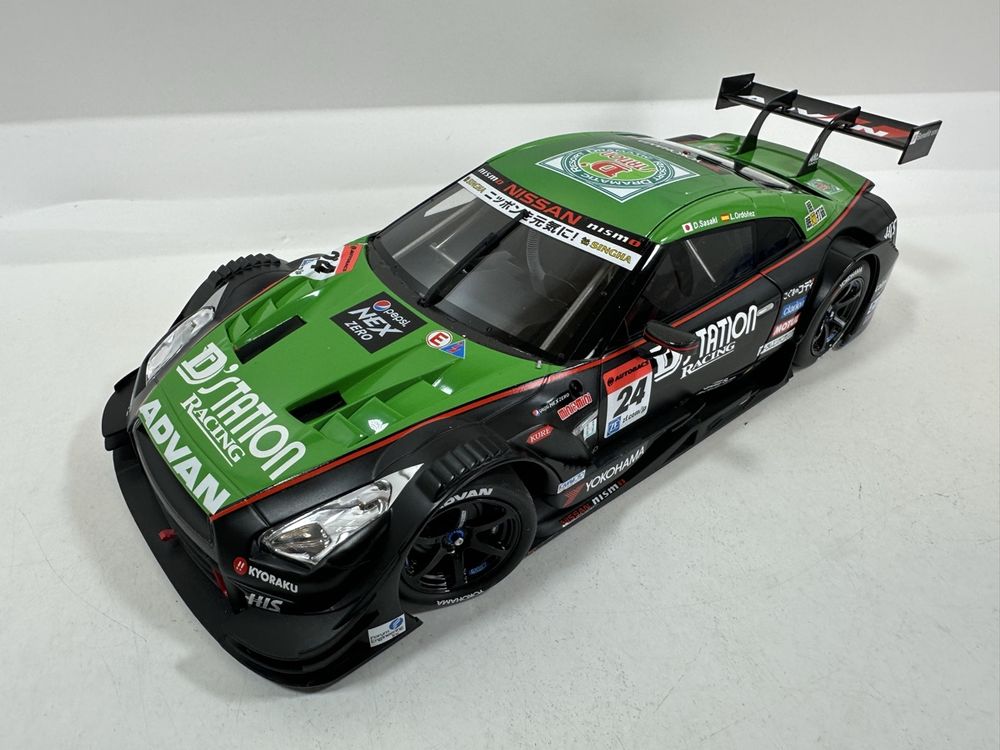 Nissan GT-R Super GT500 1:18 ADVAN, Okayama, inkl.OVP, EBBRO (Neu und originalverpackt) in ...