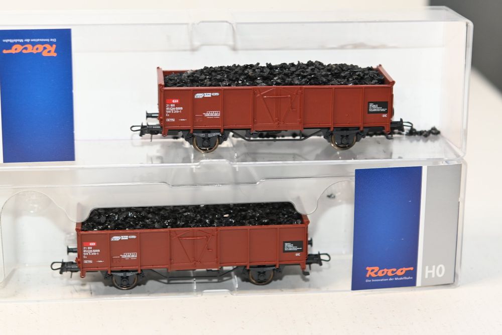 SBB Kohlewagen Roco HO/DC mit OVP 2 Stück | Kaufen auf Ricardo