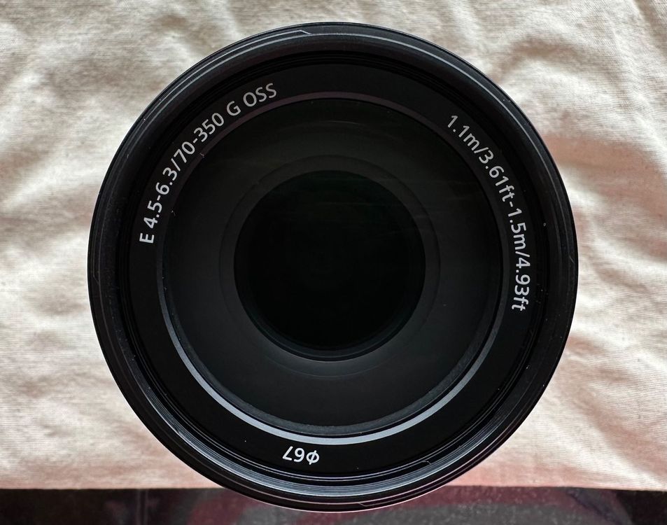 Sony E 70-350 f4.5-6.3 G OSS, neuwertig (Gebraucht) in Frick für CHF ...