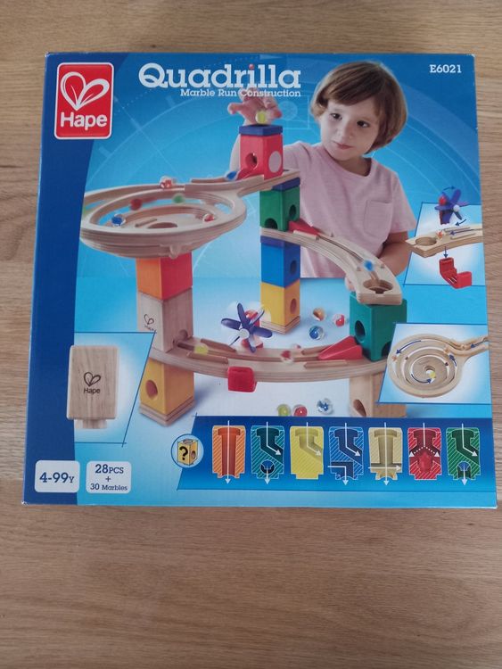 Hape Quadrilla kugelbahn (Gebraucht) in Zürich für CHF 10 – mit Lieferung auf Ricardo kaufen