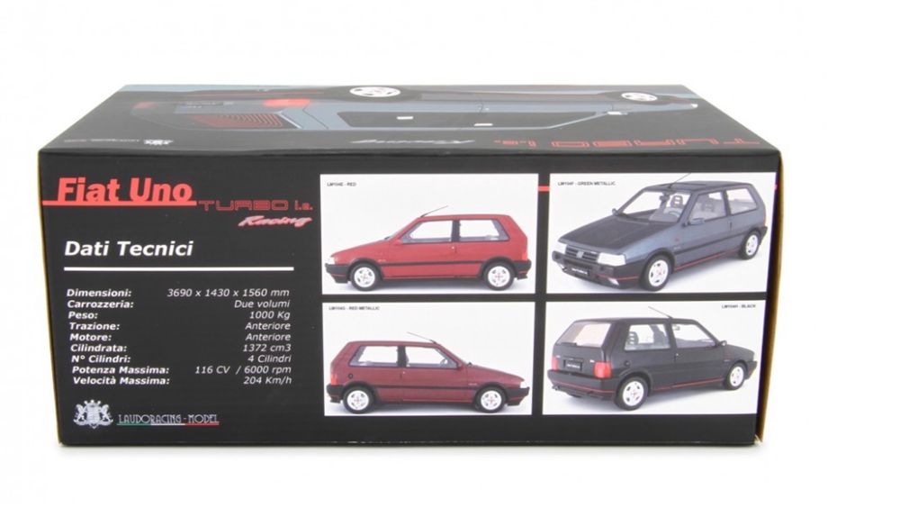 Fiat Uno Turbo Racing Mk.2 1/18 LM104E Laudoracing Model (Neu (gemäss ...