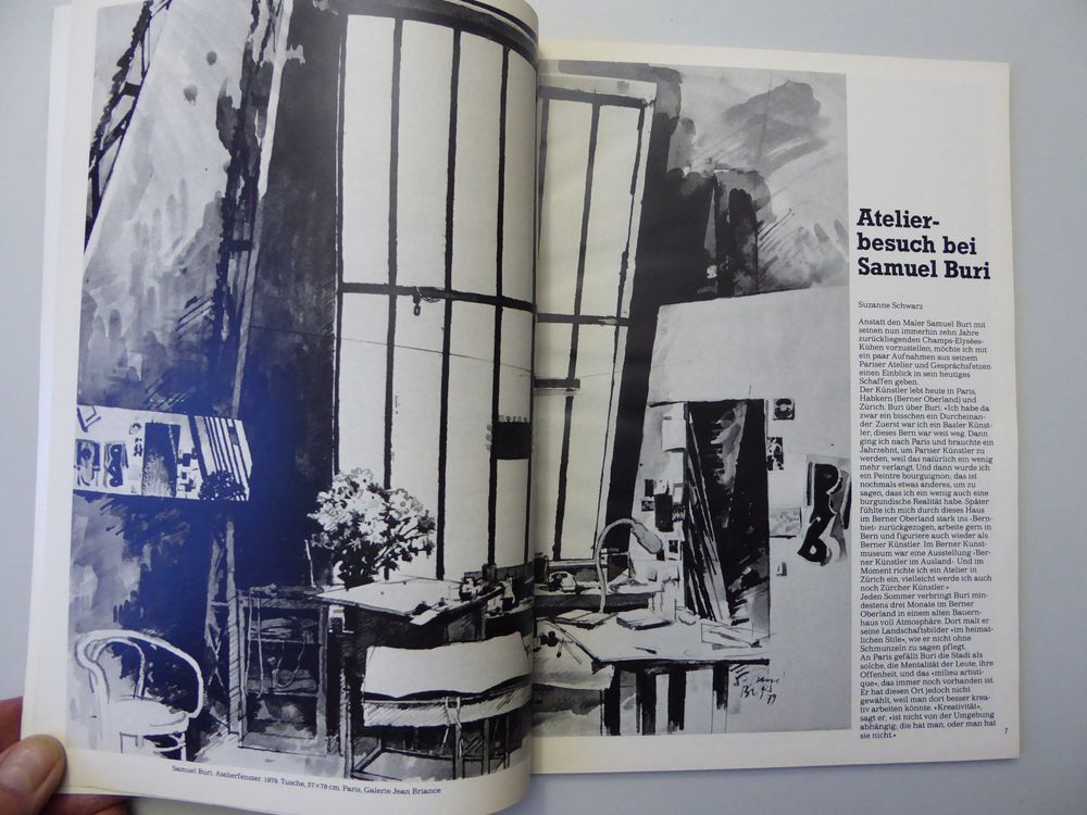 Atelierbesuch bei Samuel Buri und Annäherung an Estève 1983 | Kaufen ...