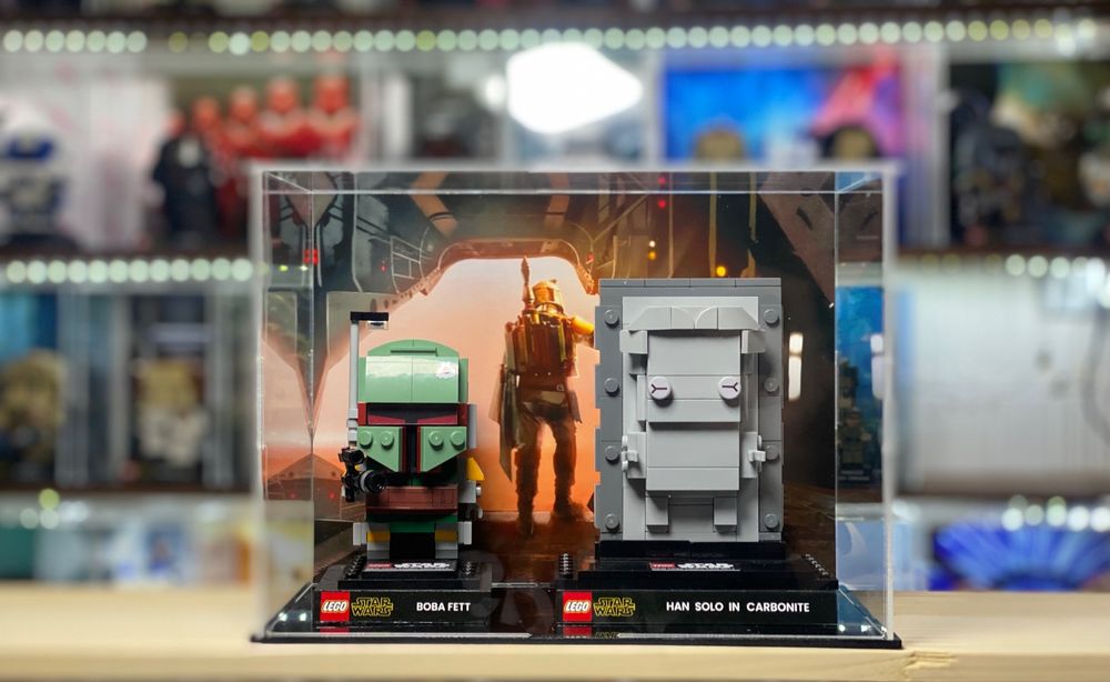 Lego REBRICKABLE Boba Fett and Han Solo in Carbonite 41498 (Gebraucht ...