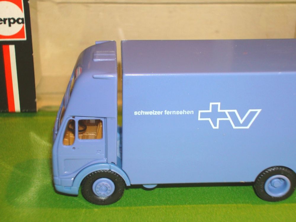 Mercedes Kastenwagen "Schweizer Fernsehen TV" Herpa Rarität. | Kaufen ...