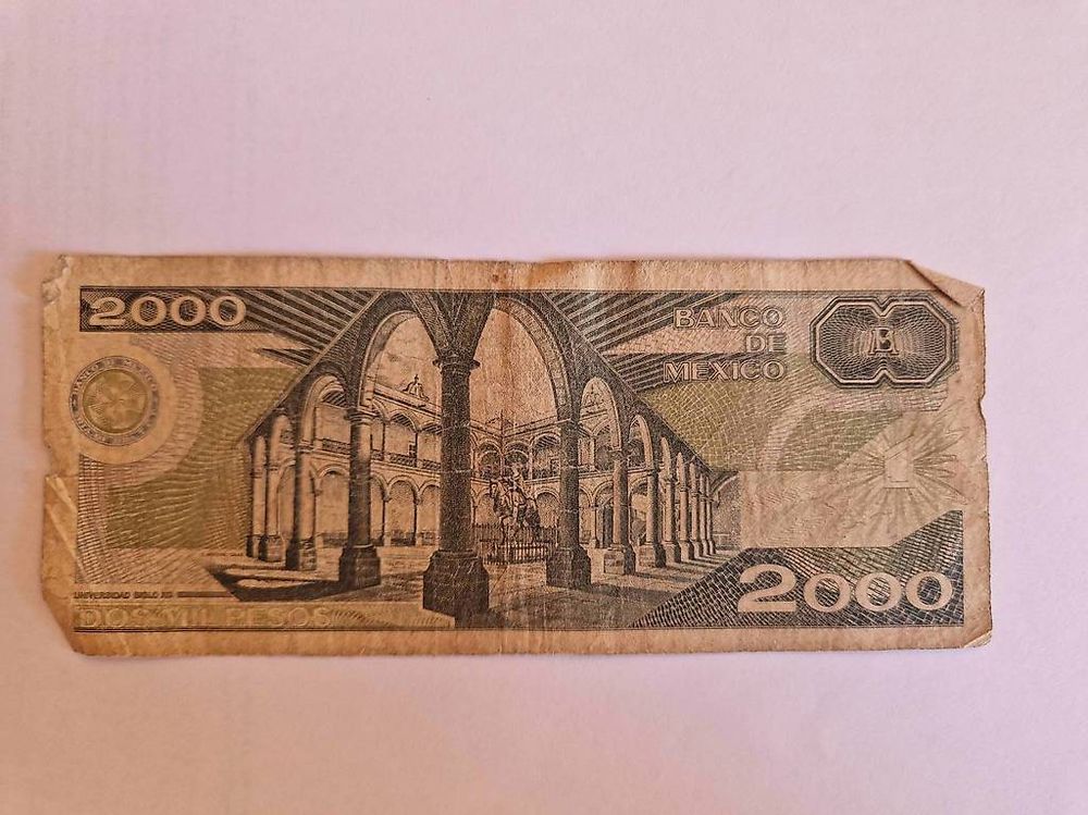 Billet de 2000 Pesos mexicains (Gebraucht) in Ste-Croix für CHF 1 – mit ...