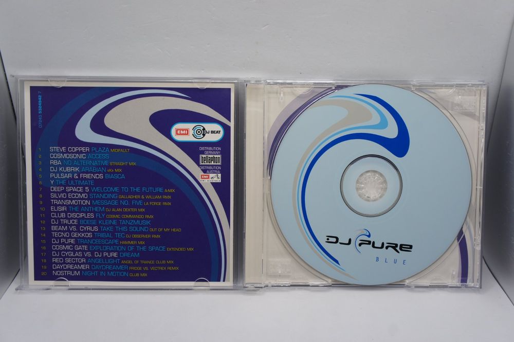 CD DJ Pure – Blue / Trance Steeve Copper Cosmosonic Elisir (Gebraucht ...