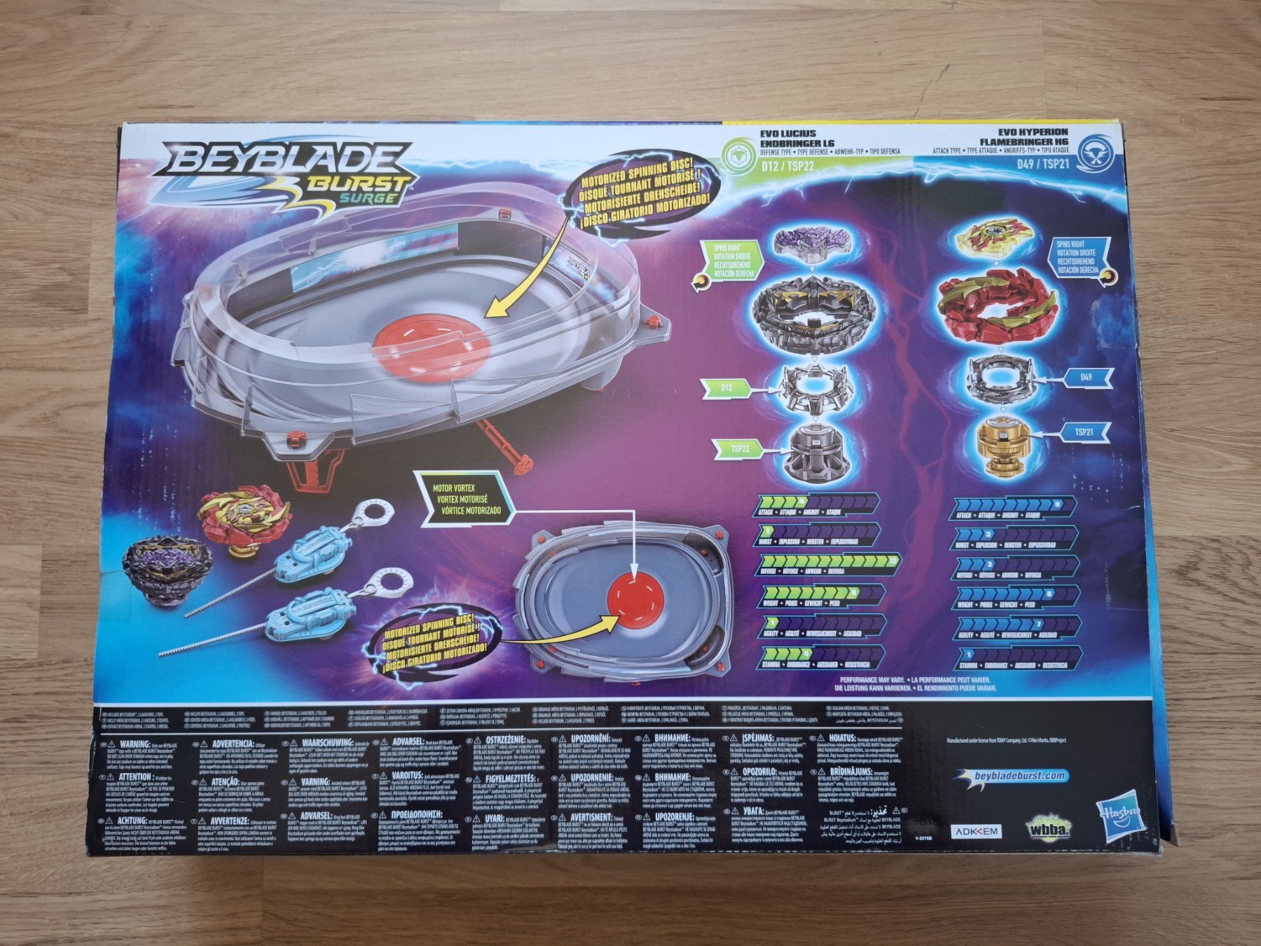 Beyblade Burst Surge Speedstorm Motor Strike Battle Set (Gebraucht) in ...