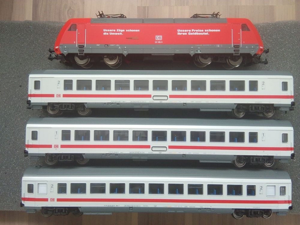 Piko BR 101 105-5 DB + 3x IC- Personenwagen neu | Kaufen auf Ricardo