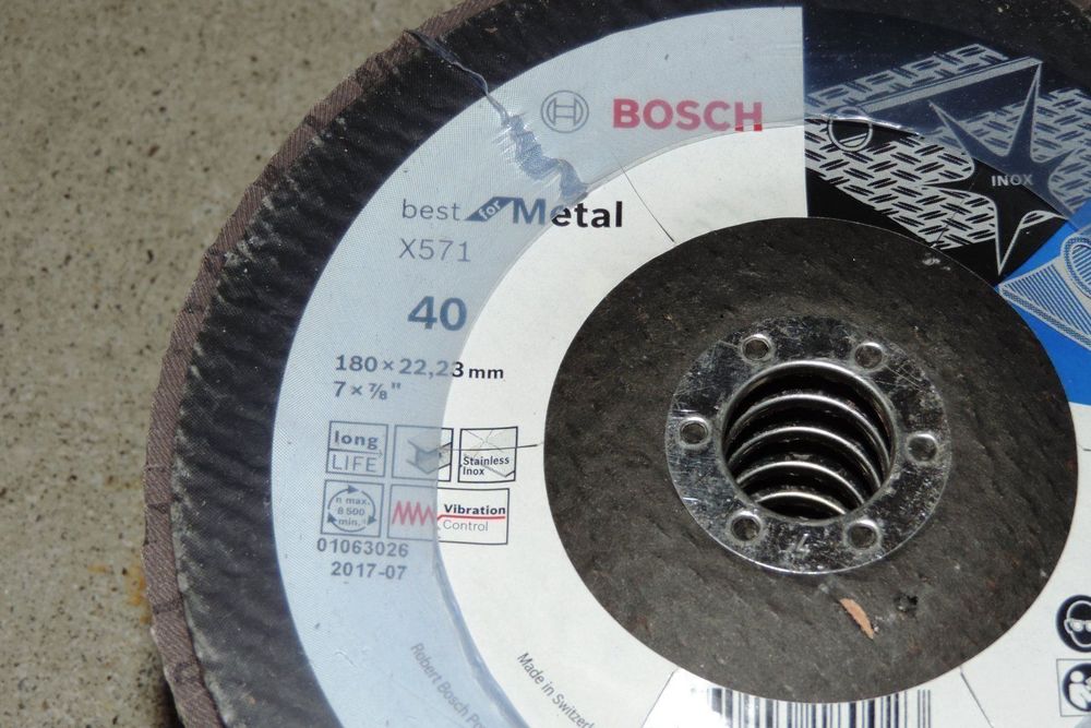 Bosch Fächerscheibe 10 St./60/180x22,23 | Kaufen auf Ricardo