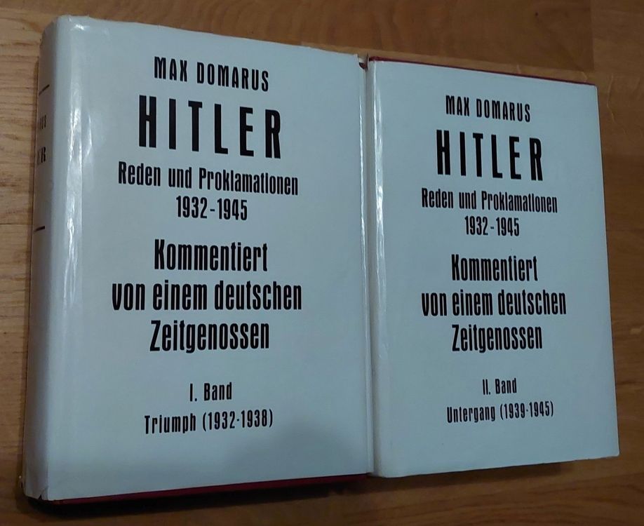 Hitler. Reden und Proklamationen 1932-1945. | Kaufen auf Ricardo