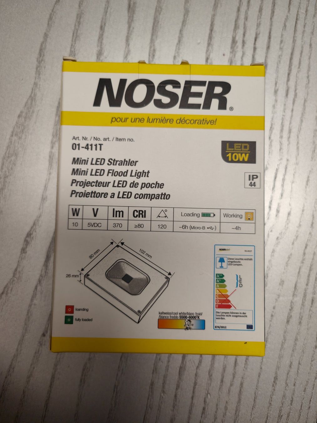 Noser mini LED Strahler (NEU) (Neu und originalverpackt) in Kirchleerau ...