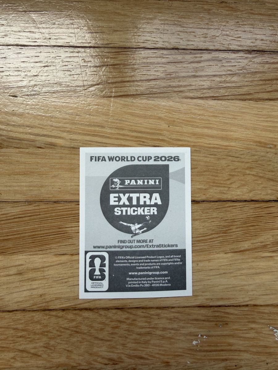 Panini WM 2026 Ronaldo Extra Sticker Gold (Neu und originalverpackt) in ...