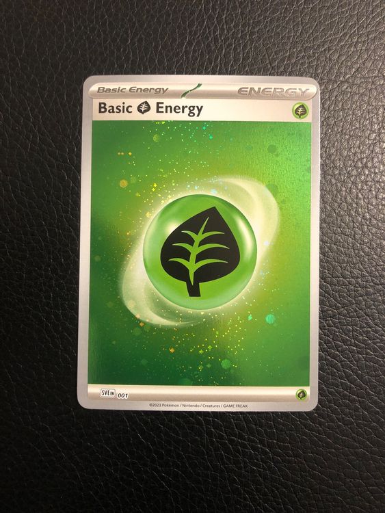 Scarlet & Violet 151 - Grass Energy Holo 001 Ab 1 | Kaufen auf Ricardo