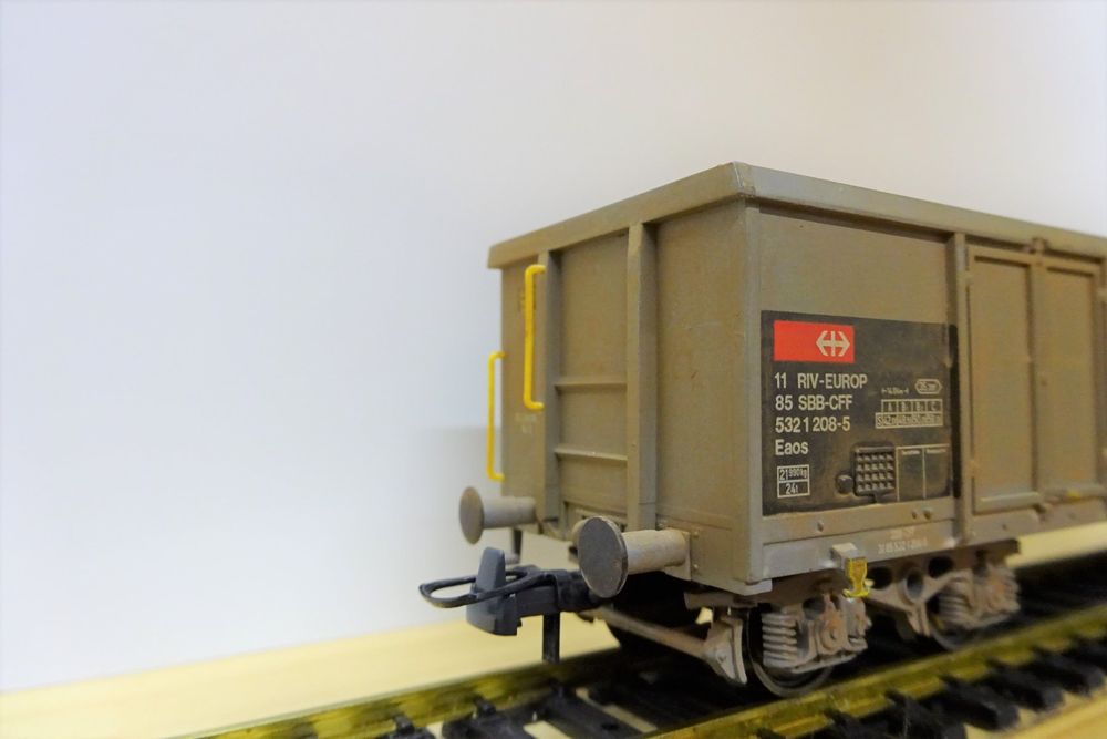 Roco SBB Set à 2 Hochbordwagen mit Holzladung DC.H0. (Gebraucht) in Werthenstein für CHF 47 ...