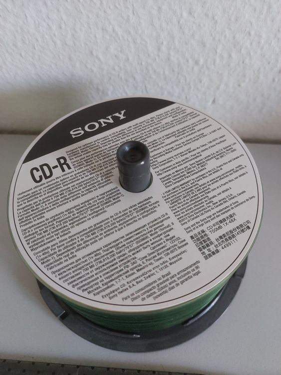 SONY CD-R (Neu (gemäss Beschreibung)) in Andelfingen für CHF 1 – mit ...
