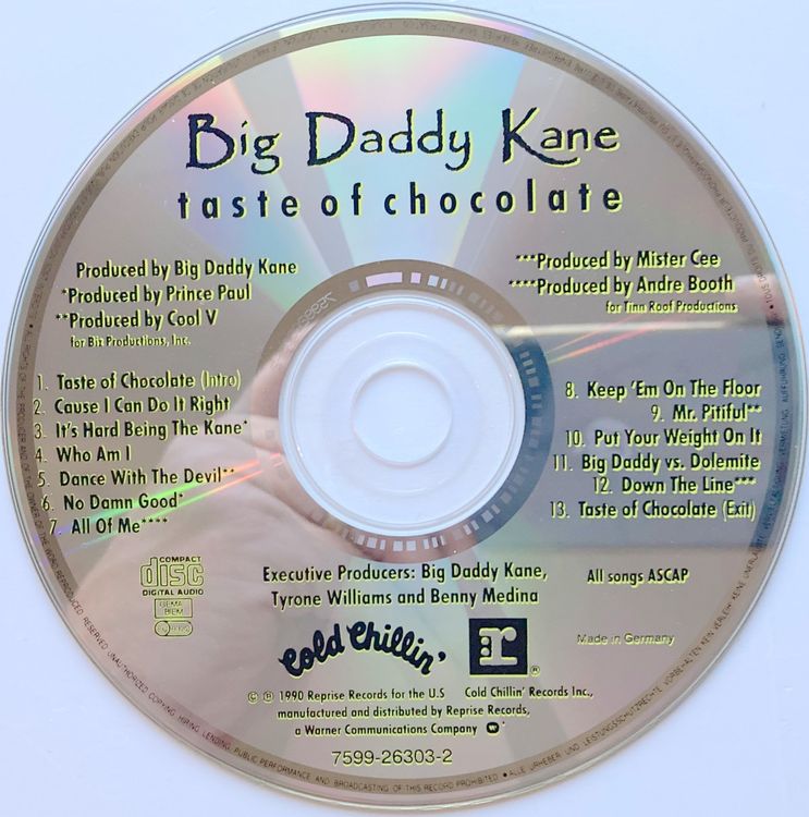 BIG DADDY KANE - TASTE OF CHOCOLATE | Kaufen auf Ricardo