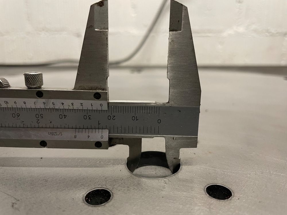 3 Stahlplatten Rondellen Metall Stahl (Neu (gemäss Beschreibung)) in ...