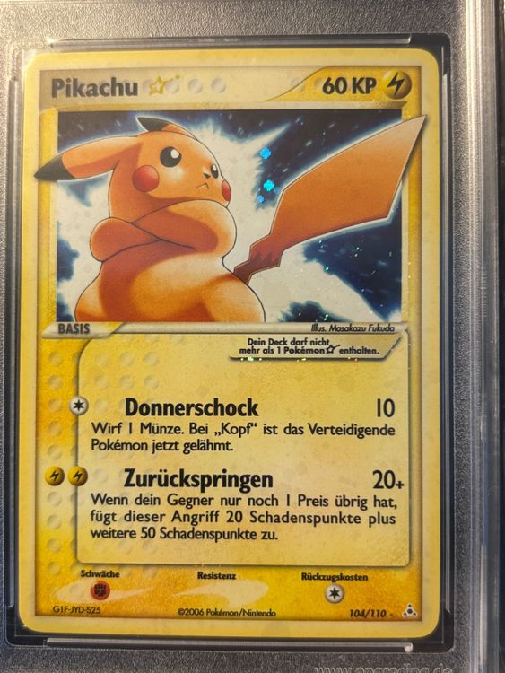 Pikachu Gold Star (Ex Holon Phantoms) 104/110 (Gebraucht) in Burgdorf ...