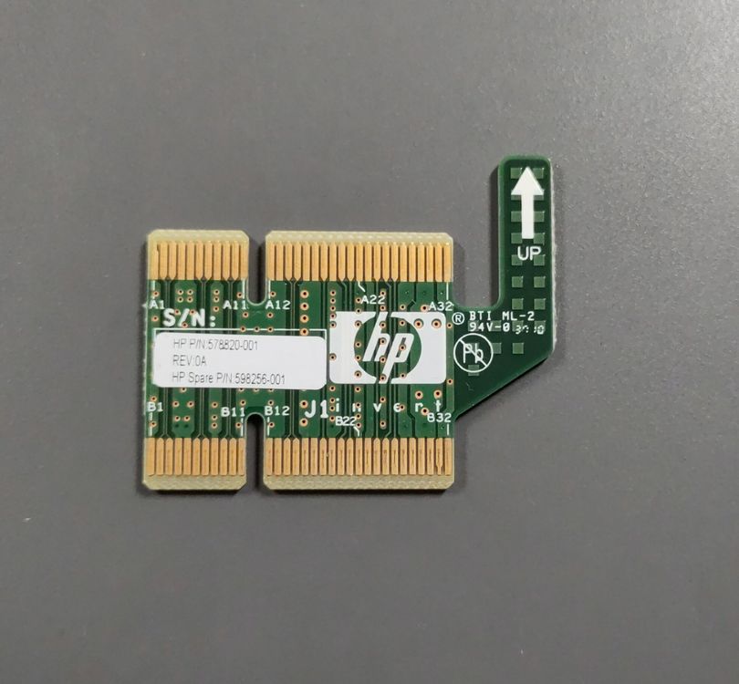 HP Smart Array P410i Bridge Connector 578820-001 | Kaufen auf Ricardo
