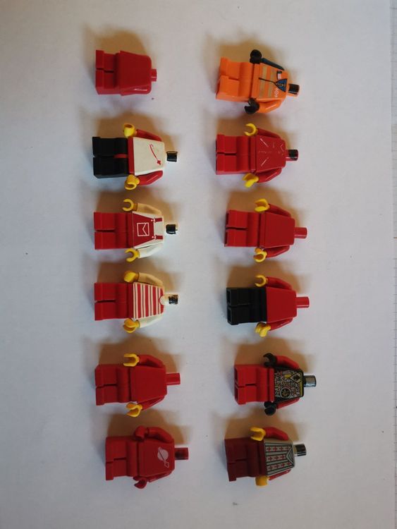 12x personnages LEGO Rouge (Gebraucht) in für CHF 1 – mit Lieferung auf ...