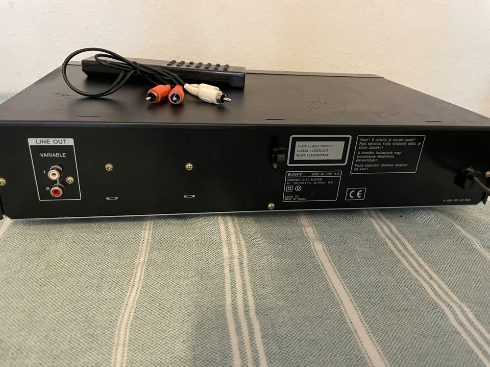 Sony CDP-313 CD Player (Gebraucht) in Zürich für CHF 89 – mit Lieferung ...