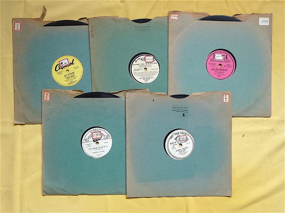 5 x 78 rpm Vinyl Country (Gebraucht) in Zürich für CHF 25 – mit ...