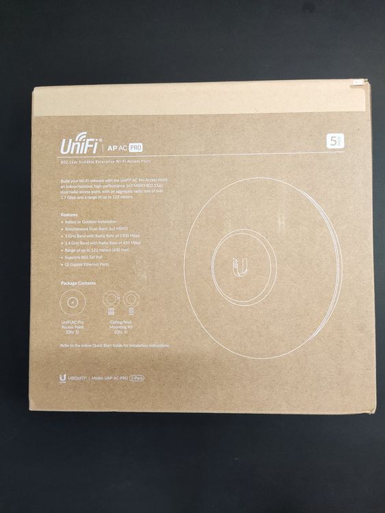 Ubiquiti Access Point UniFi AP AC PRO AP-AC-PRO-5 5er Set (Neu und ...