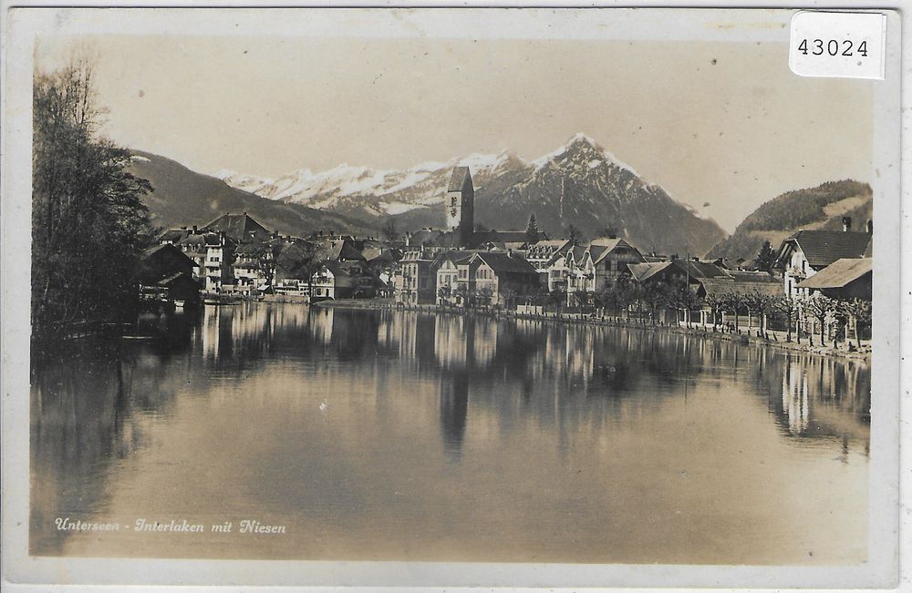 Unterseen - Kirche, erbaut 1285 (Gebraucht) in Ettingen für CHF 4 – mit ...