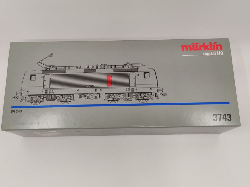 Lokomotive BR243 Märklin Digital H0 3743 - neuwertig | Kaufen auf Ricardo