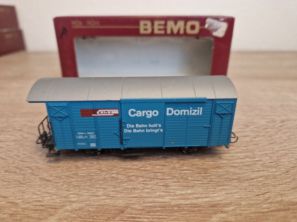 Bemo 2282 127 Güterwagen Cargo Domizil H0m (D'occasion) à St-Aubin ...