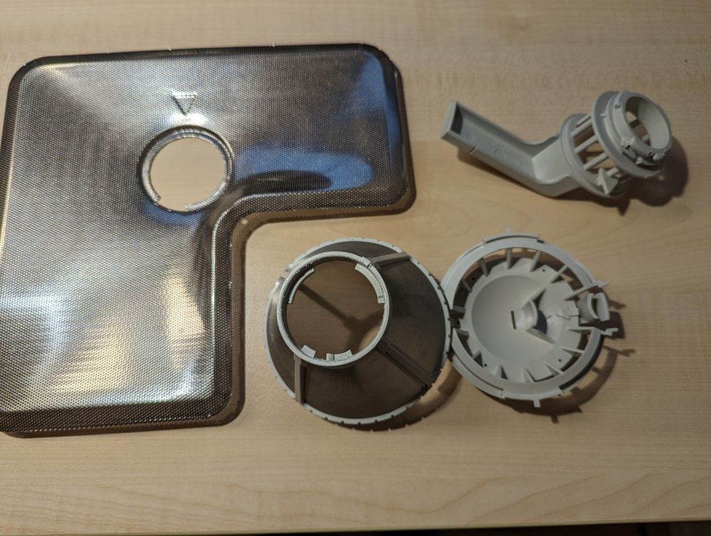 Sieb+Mikrofeinfilter - Miele G1xxx–G6xxx - 9632790 (Gebraucht) in ...