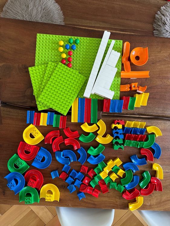 Big Hubelino marble run, expansion elements, base plates | Kaufen auf ...