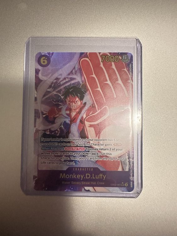 One Piece Card Monkey D. Luffy EB02 Eng (Neu (gemäss Beschreibung)) in ...